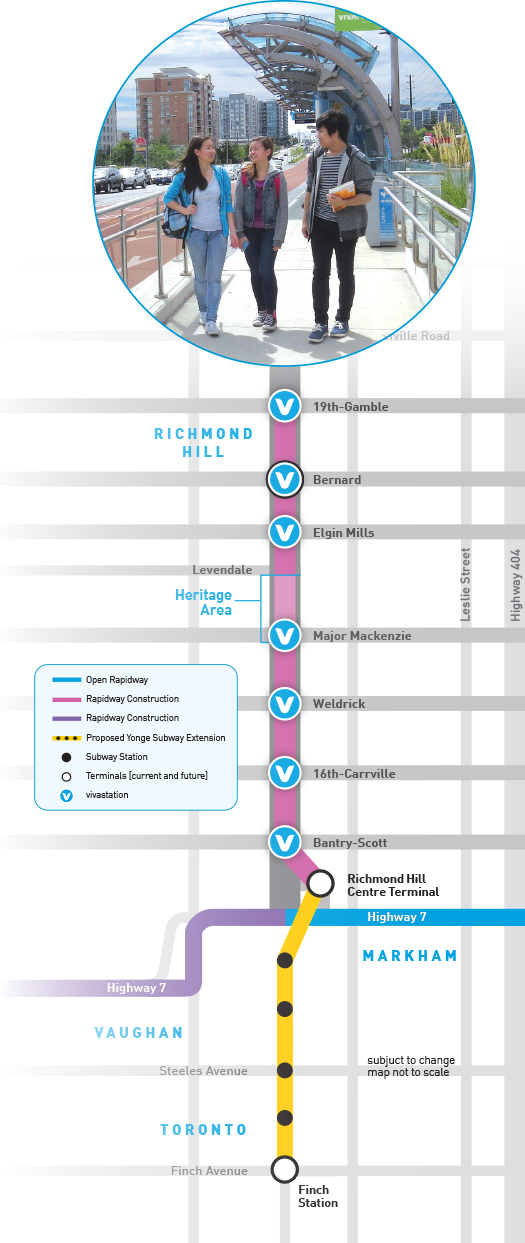 Project News: Yonge Street, Richmond Hill | Spring/Summer 2019 | vivaNext